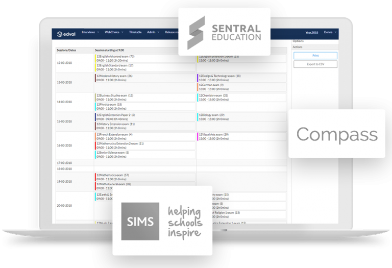 Daily Organisation – School Timetable Software Solutions | Edval
