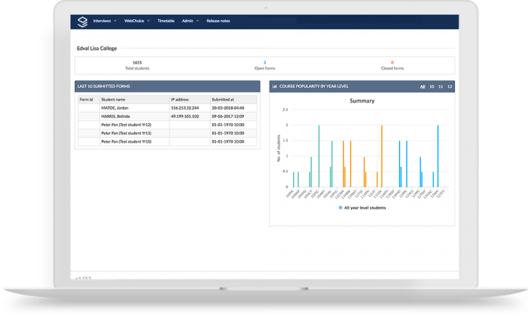 Option Blocks – School Timetable Software Solutions | Edval
