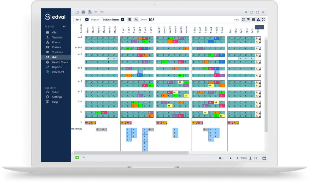 Primary Schools – School Timetable Software Solutions | Edval