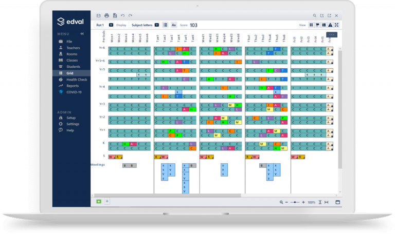 Primary Schools – School Timetable Software Solutions | Edval